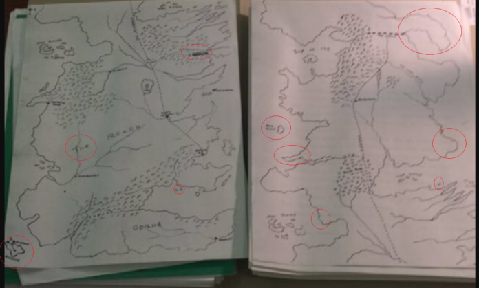 ¿Cómo era el primer mapa de Poniente? | Los Siete Reinos