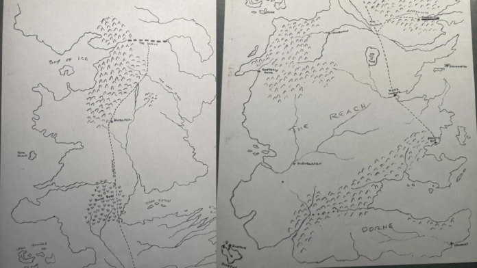 Más detalles sobre el primer mapa de Poniente, original de 1993 | Los ...